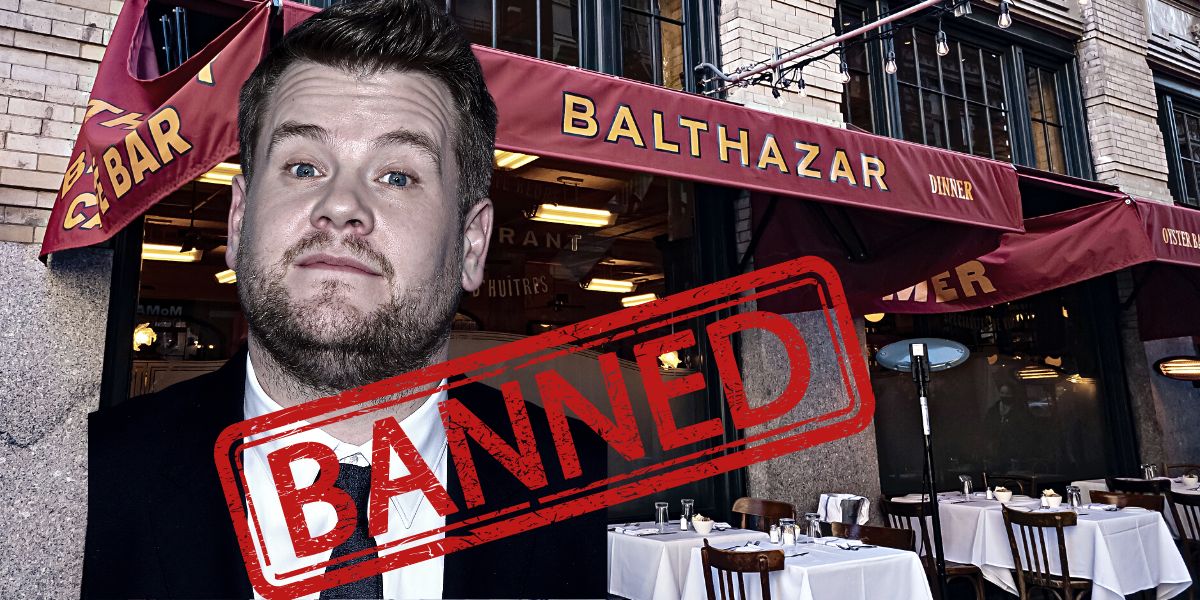 James Corden Slammed And Banned From Nyc Restaurant Lafm