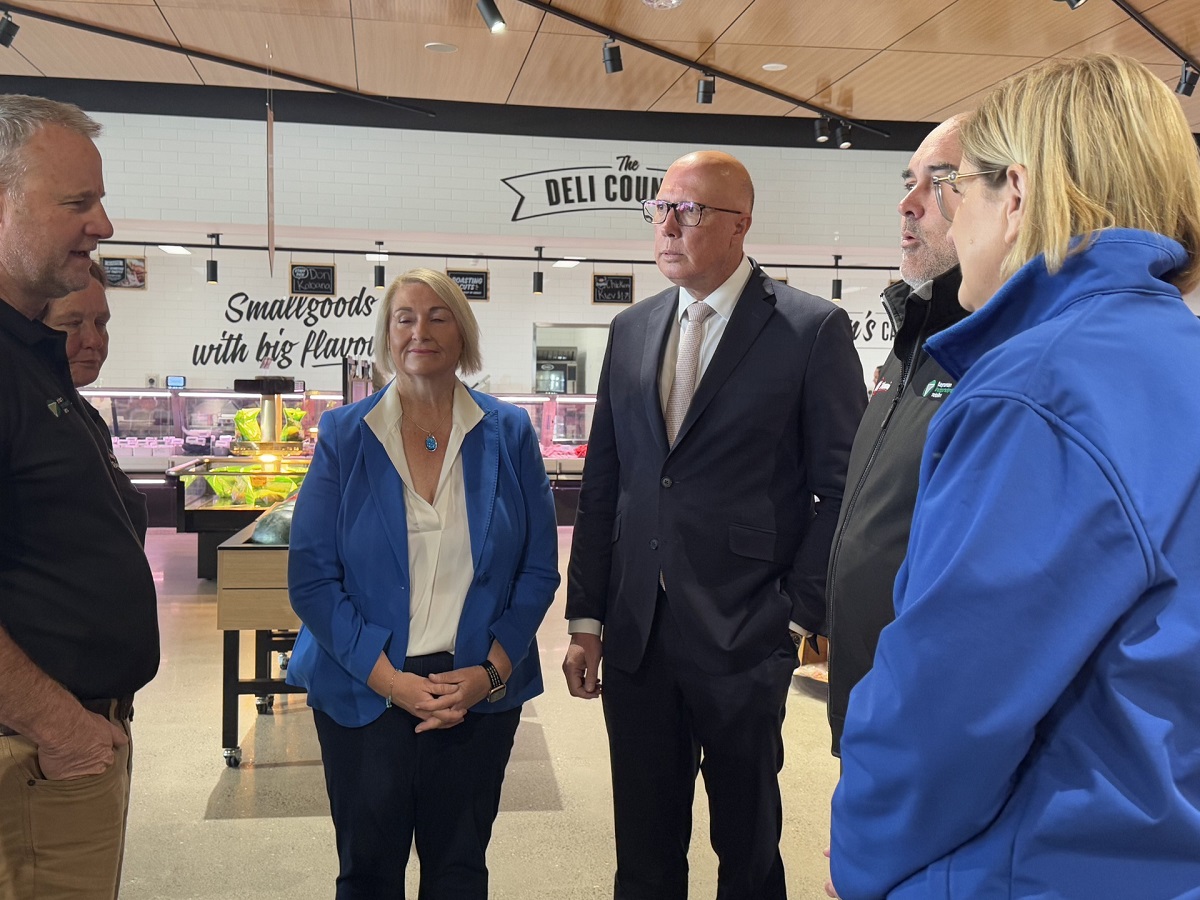 Peter Dutton In Tasmania - LAFM